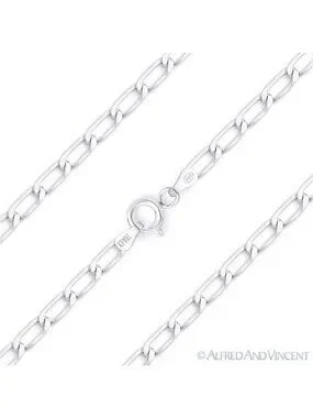 Alfred & Vincent | Jewelry | 32mm Open Cable Link Italian Chain ...